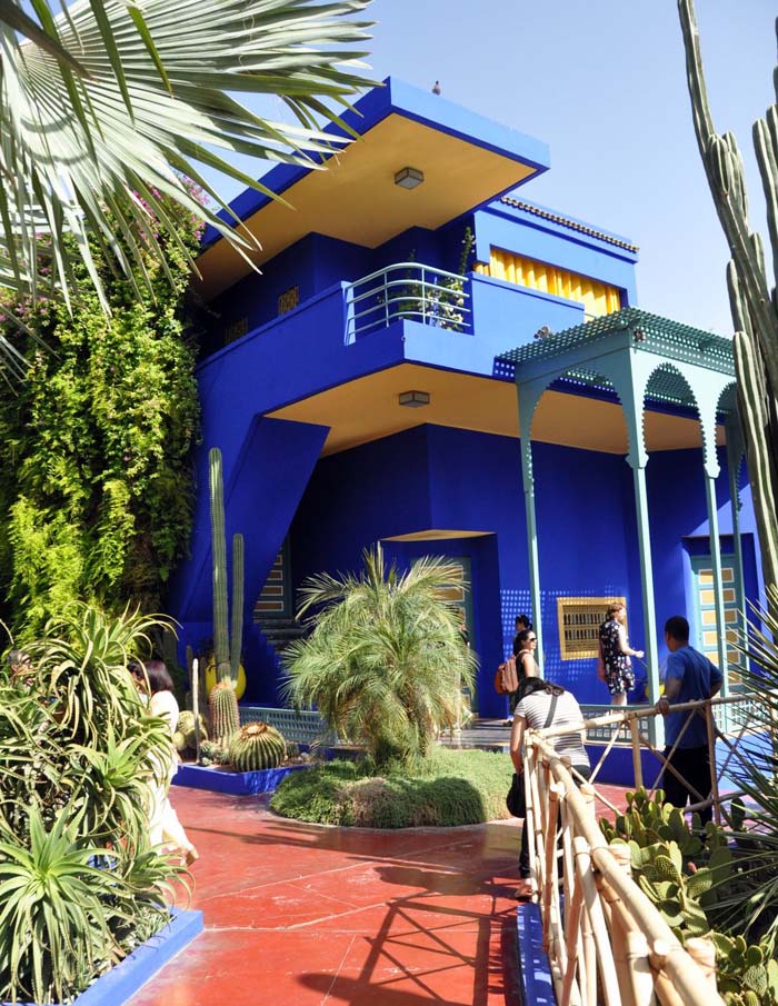 Color Me Blue, Majorelle Blue, in Marrakech - wired2theworld