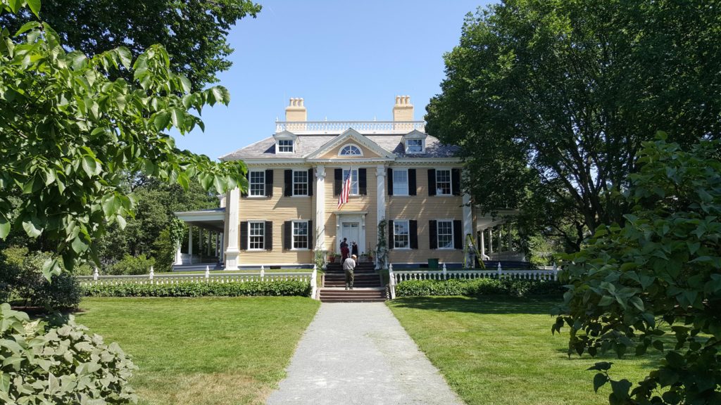 The Longfellow House-Washington's Headquarters in Cambridge MA ...
