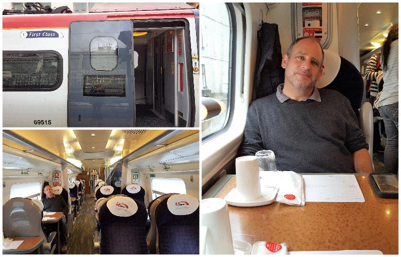 Taking the Virgin First Class Train from Glasgow to London - wired2theworld